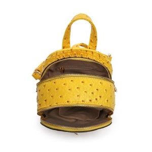 Bags | Gold Mini Backpack | Poshmark